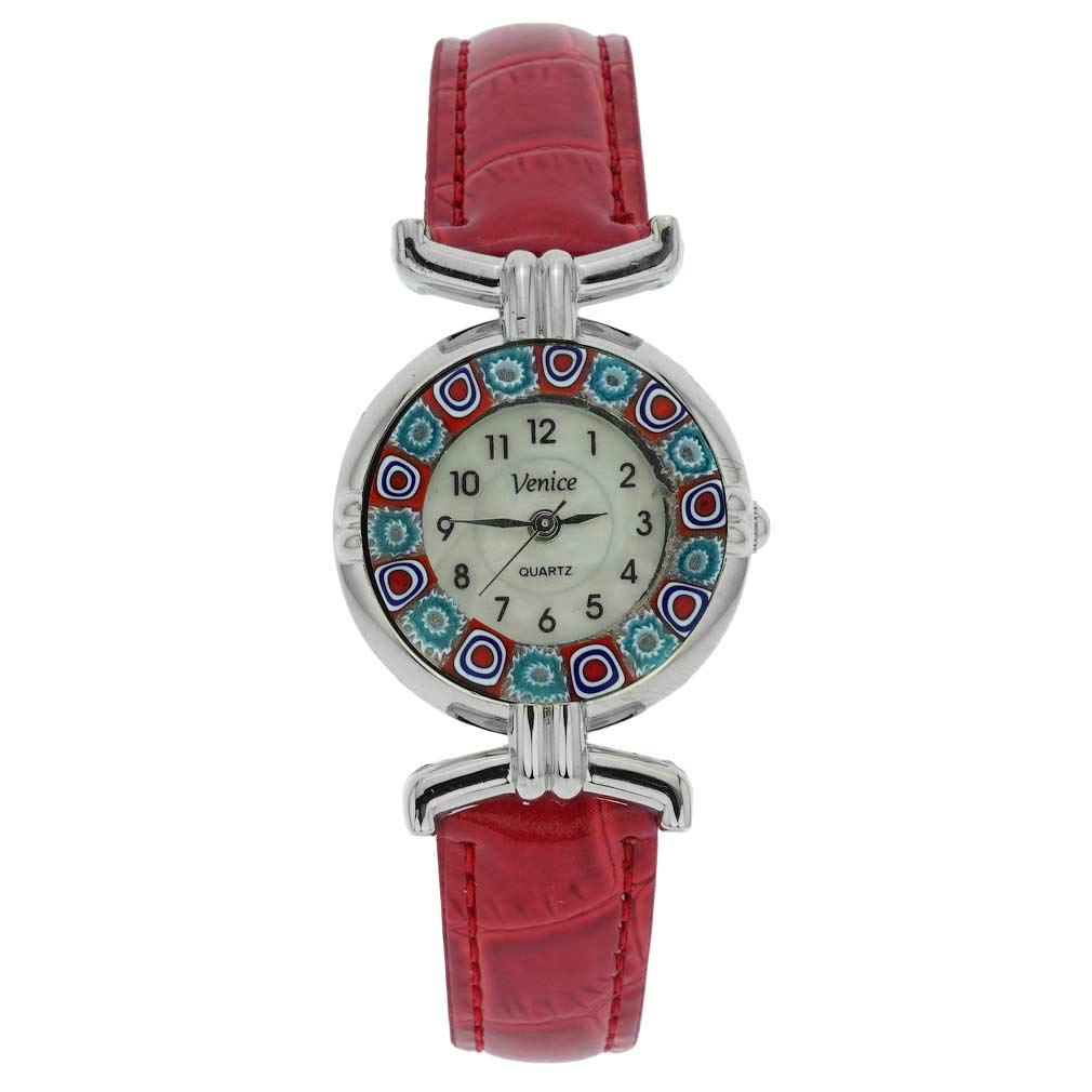 Venice Glass Watches Women's Venice Art & Glass Millefiori Wrist