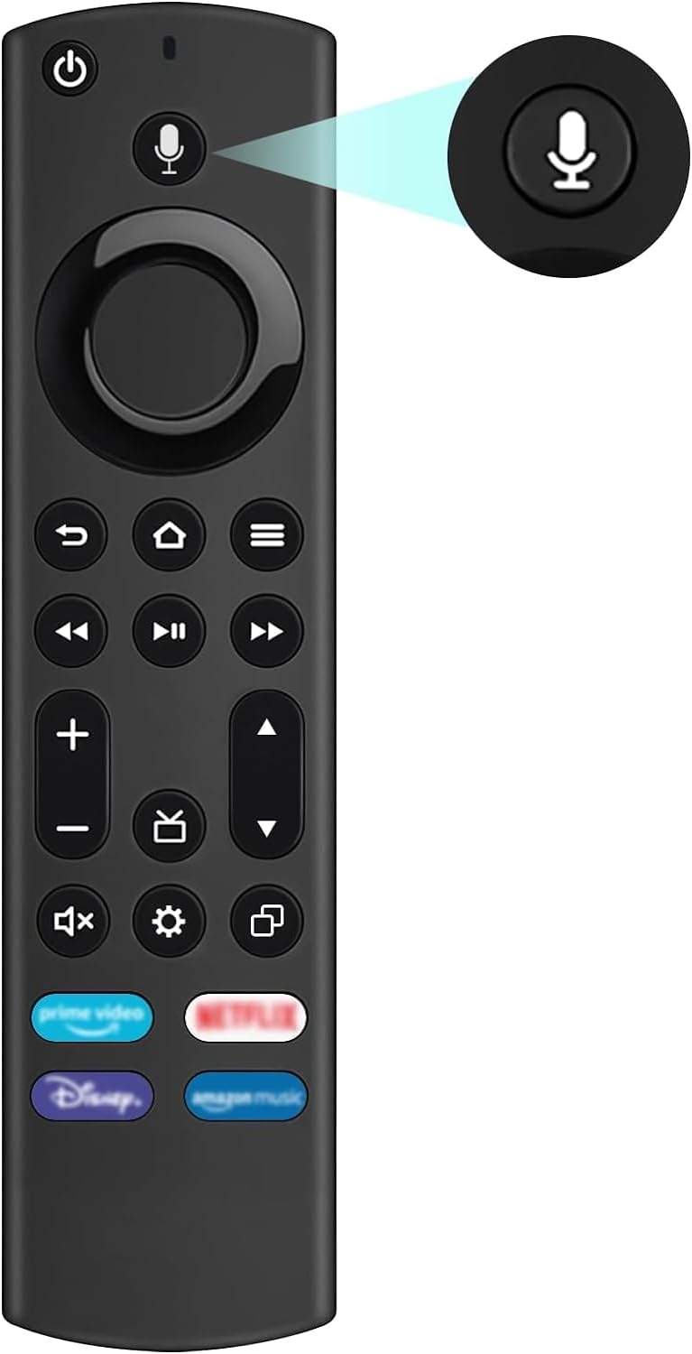 Mengtech Replacement Voice Remote Control for Smart TVs Stick 1st Gen ...