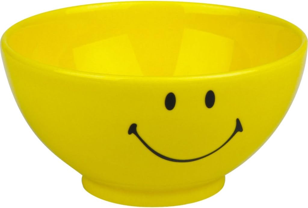 Amazon.com: Smiley Face Soup / Cereal Bowl [Set of 4] : Home & Kitchen