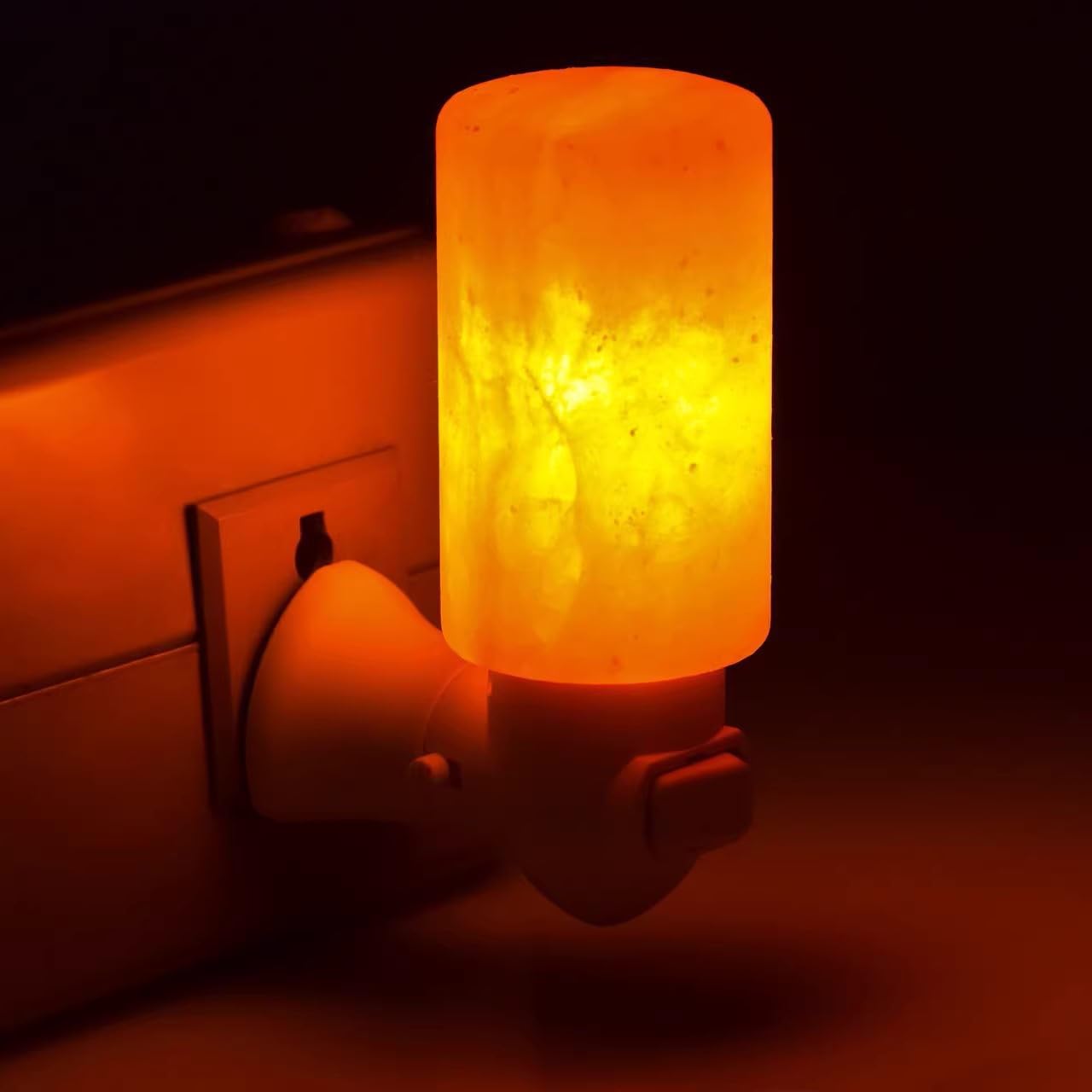 Amazon.com: Fantasee Himalayan Salt Lamp Night Light with Extra Bulbs ...