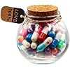 Prounion Capsule Letters Message in a Glass Bottle, 50PCS Cute Lovely ...