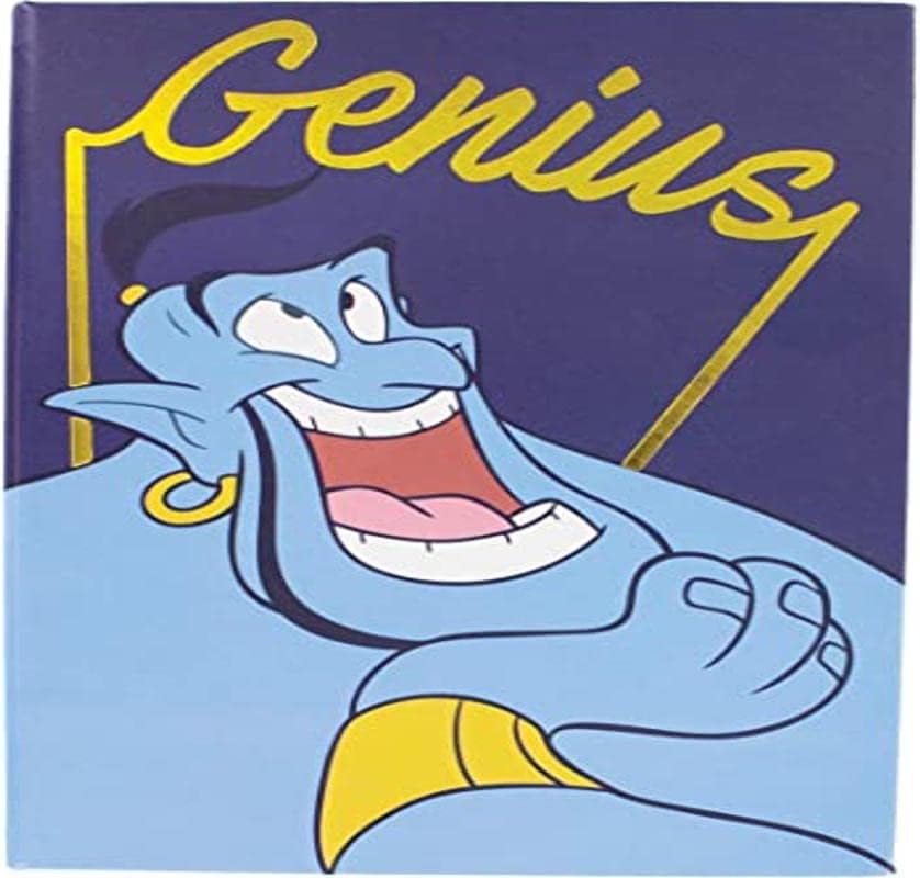 Aladdin Genie Genius Notebook - Officially Licensed Disney Merchandise ...