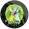 Amazon.com: ERT GROUP Wall Clock Glossy Rick and Morty 007 Rick and ...