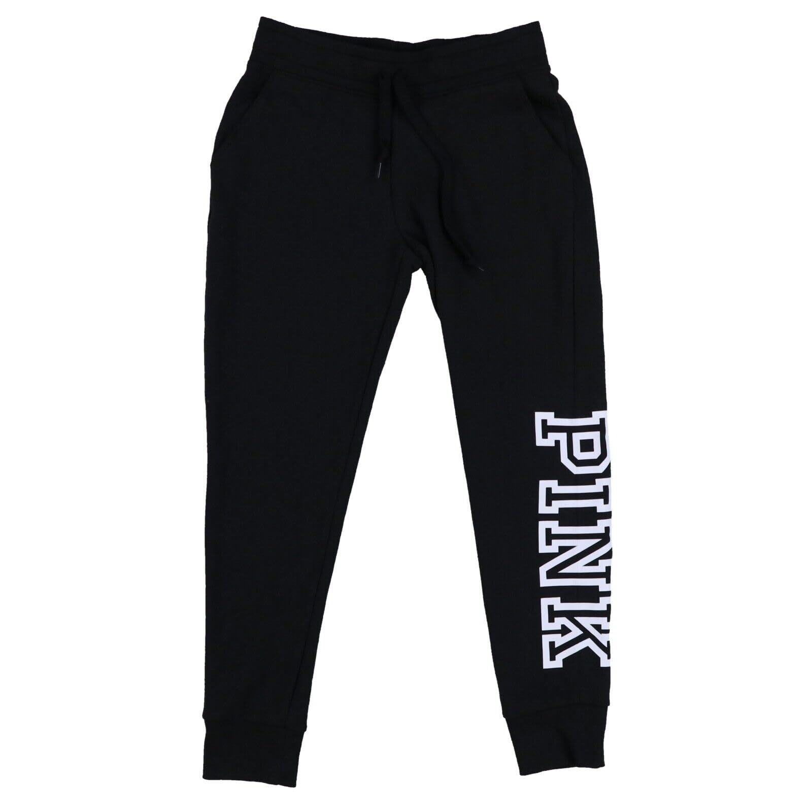 Amazon.com: Victoria's Secret Pink Sweatpants Skinny Jogger (Black ...