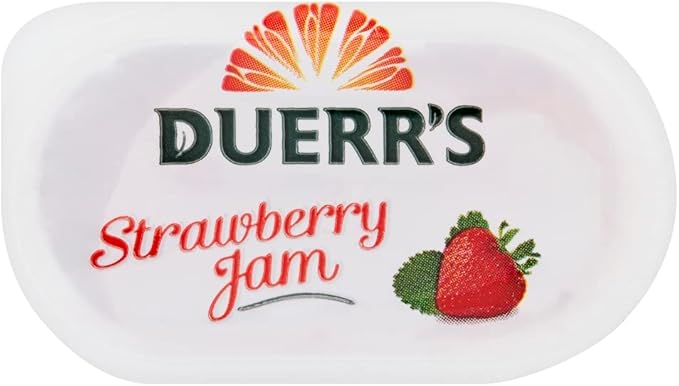Duerr's Strawberry Jam 96 Portions of, 20g : Amazon.co.uk: Grocery