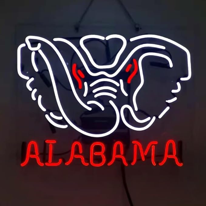 Alabama Neon Sign, Neon Beer Signs For Wall Decor, Neon Bar Signs Beer ...