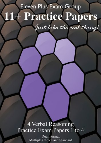 Amazon.com: Verbal Reasoning Eleven Plus Practice Papers: (VR1 - VR4 ...