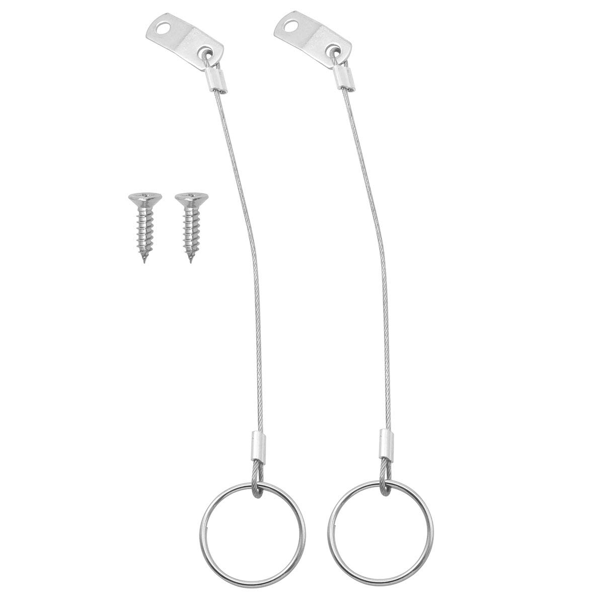 Buy ZRM E 2pcs 316 Stainless Steel Lanyard Cable Tether Safety Wire For buy-zrm-e-2pcs-316-stainless-steel-lanyard-cable-tether-safety-wire-for