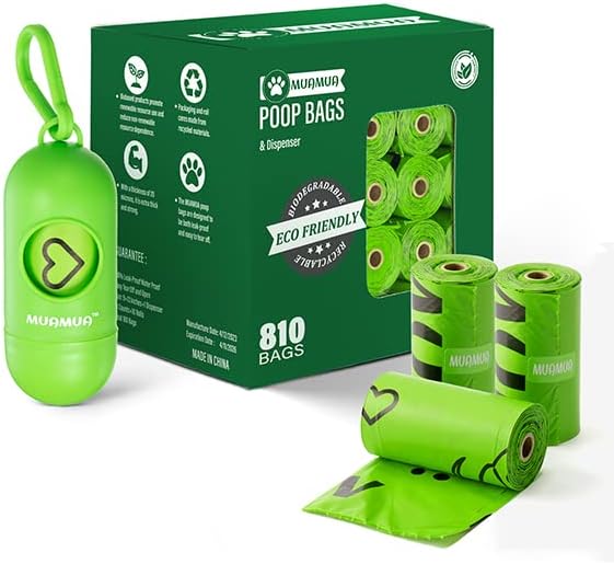 Amazon.co.jp: 【Upgraded 2023】Dog Poop Bag Refills | 810 Counts, 45 ...
