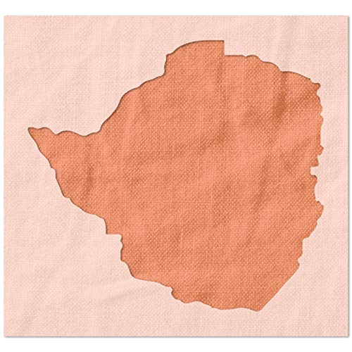 Stencil Stop Zimbabwe Stencil - Reusable for DIY Projects, - Want It All