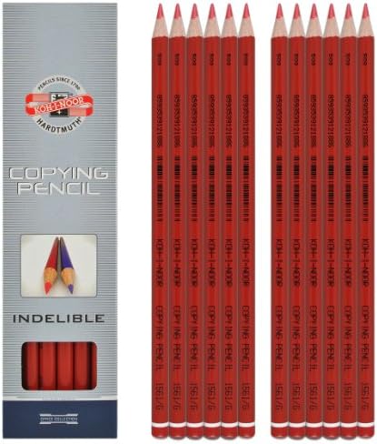 Amazon.com : Koh-I-Noor Copying Pencil - Blue (Pack of 12) : Office ...