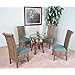 Amazon.com - Kubu Rattan 5 Piece Dining Set - Table & Chair Sets