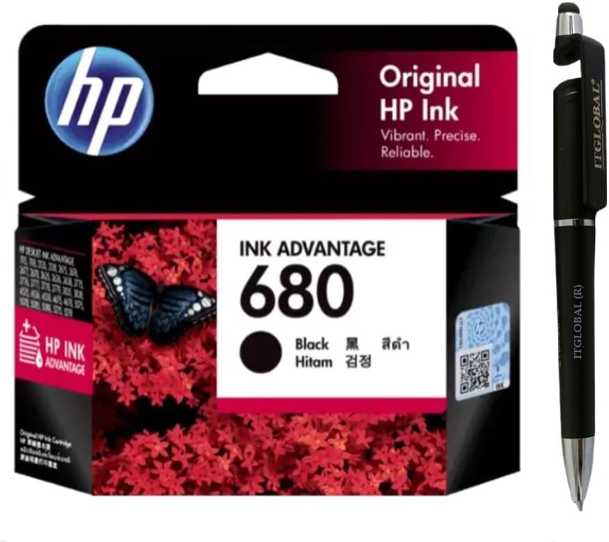 HP 680 Ink Cartridge (Black) with 3in1 Multi-Function Mobile Phone ...