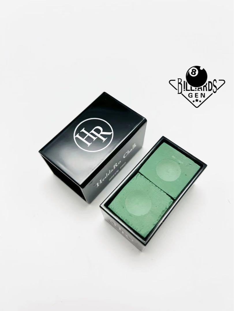 Amazon.co.jp: 国内初入荷ビリヤード HeddaRoチョーク 1箱 2個入 最新グリーン : 文房具・オフィス用品