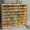 Amazon.com: 1/64 Mini Cars Display Case with Lighted 7 Tiers Wall ...