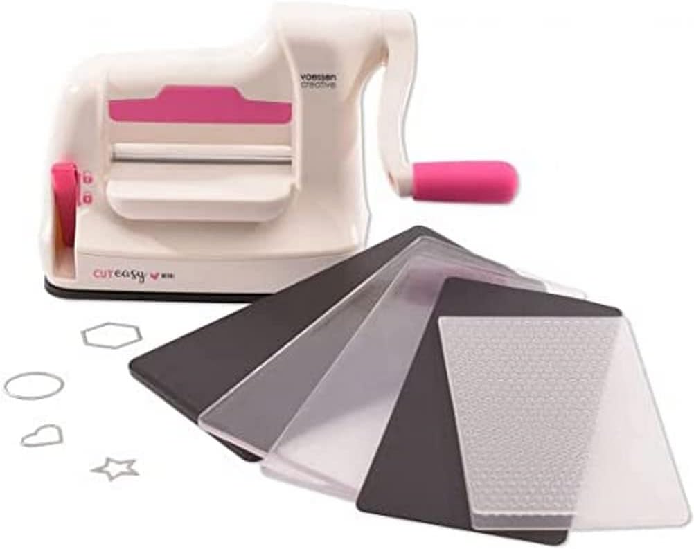 Amazon.com: Cut Easy Mini Die-Cutting and Embossing Machine Starter Kit