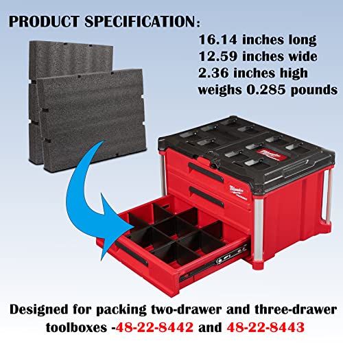 Snapklik.com : Foam Custom Tool Drawer Inserts 48-22-8452 For Packout ...