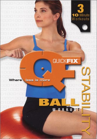 Amazon.com: Quick Fix - Stability Ball Workout [DVD] : Andrea Ambandos ...