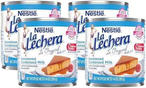 Amazon.com: Nestle La Lechera Sweetened Condensed Milk (Pack of 4)