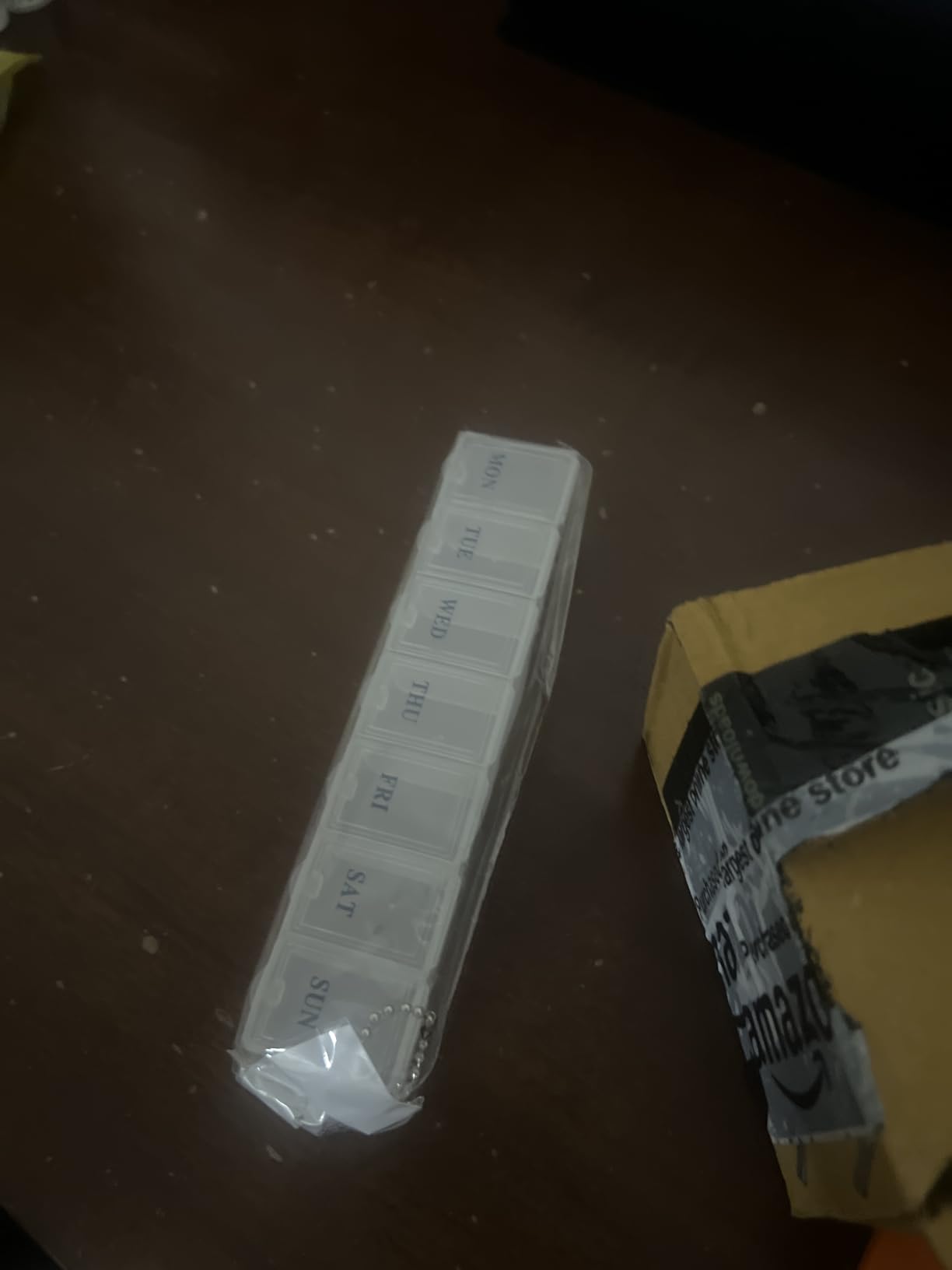 DEBIK | (7Days) Weekly Single Line Pill Box travel box tablet holder ...