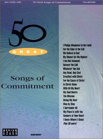 Amazon.com: 50 Great Songs of Commitment: 9783010356497: Various ...