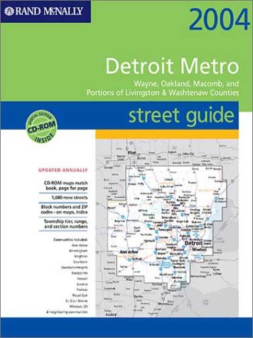 Rand McNally Detroit Metro Street Guide 2004 : Wayne, Oakland, MacOmb ...