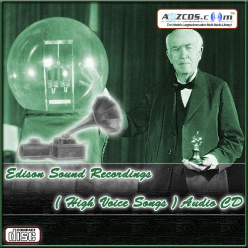 Edison, Thomas A. - Edison Sound Recordings-High Voice Songs - Amazon ...
