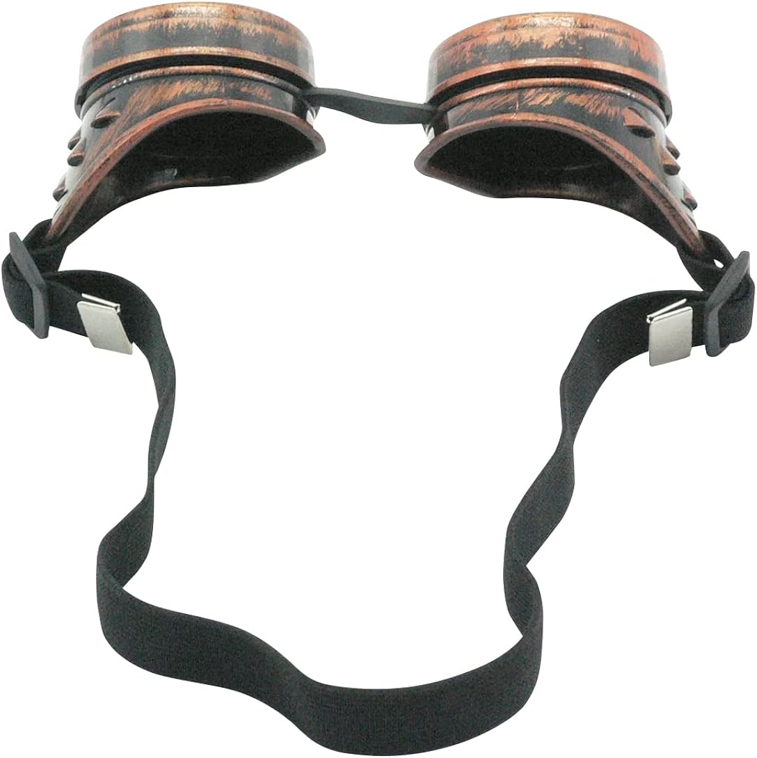 Amazon.com: Yarizm Steampunk Goggles Rustic Copper Vintage Goggle Cyber ...