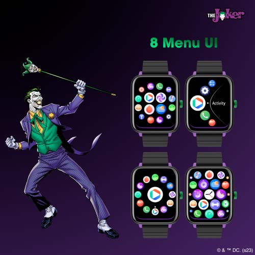 ZEBRONICS DC Joker Edition DRIP Smartwatch with Bluetooth 5.1 Calling ...