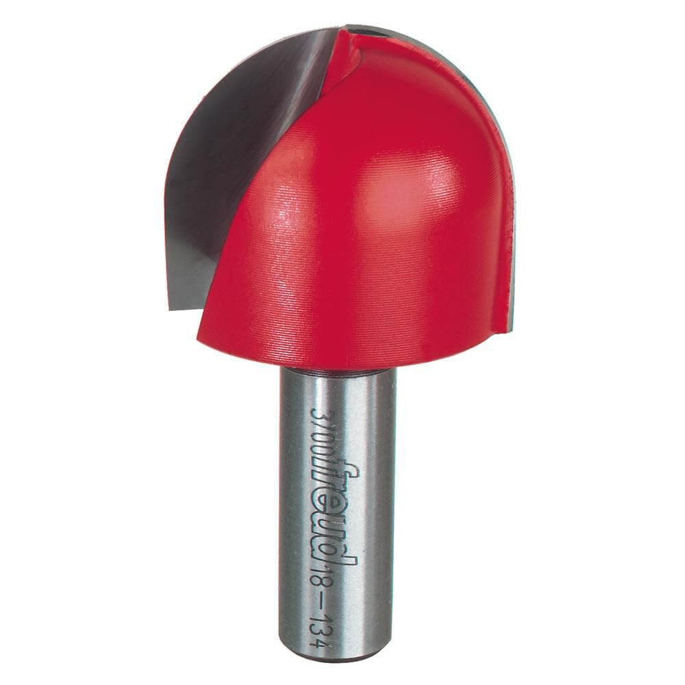 Freud 18-134 1-1/2-Inch Diameter Round Nose Router Bit with 1/2-Inch ...