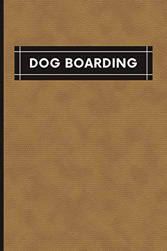 Dog Boarding: Dog Information Card. Pet Register System Book: McKinney ...