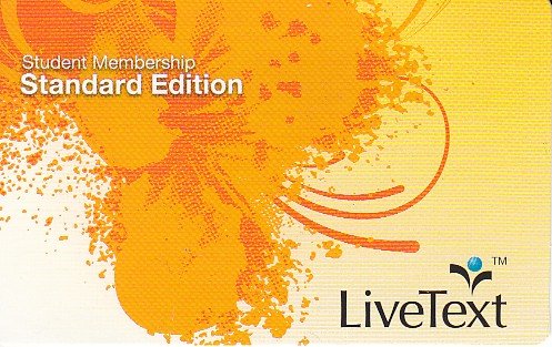 LiveText (Standard Edition) - Student Membership: unknown author ...