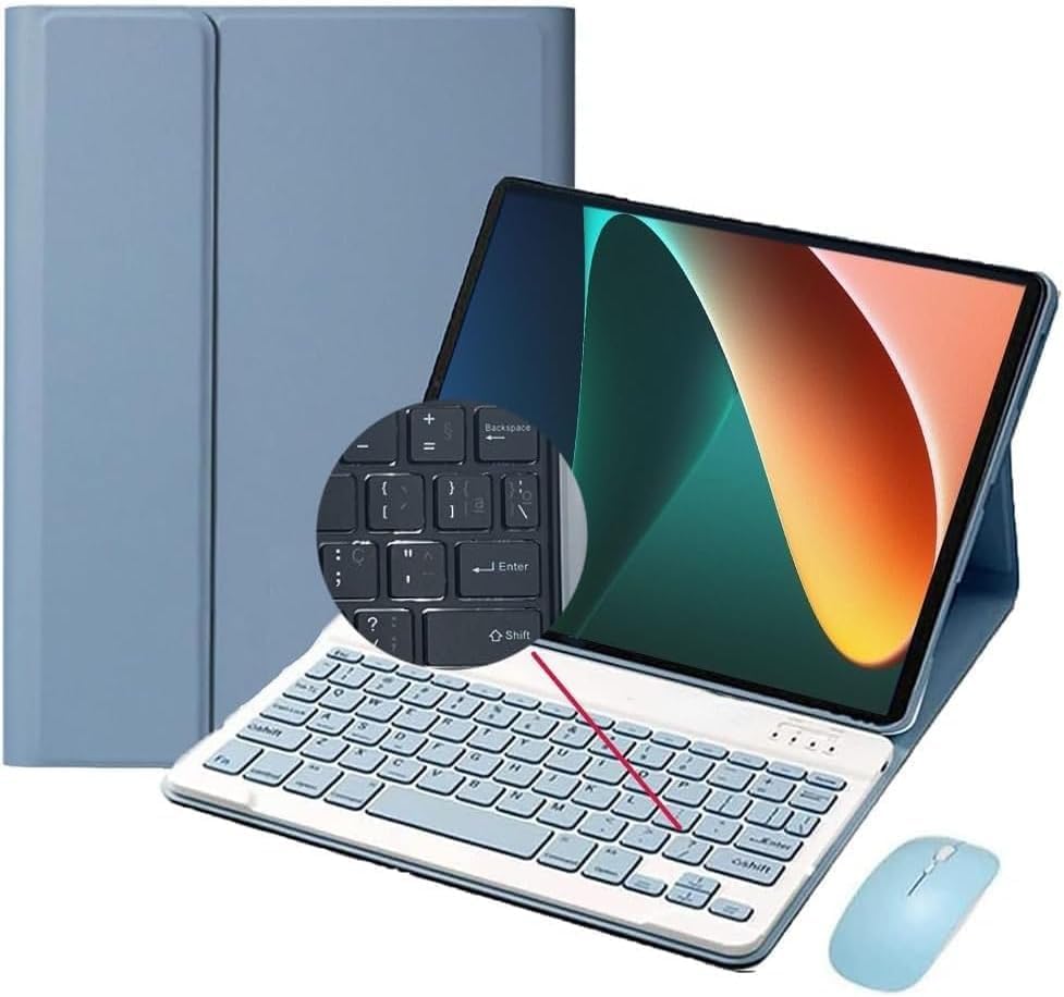 HAOWSTRANG® Capa De Teclado Para Tablet Redmi Pad SE 11" 2023, Com ...