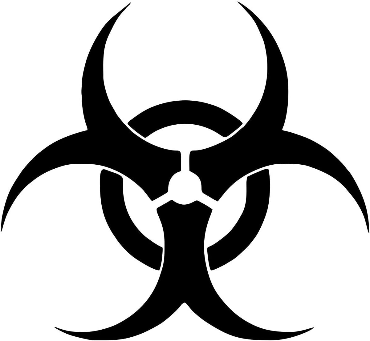 Amazon.com - Sunset Graphics & Decals Biohazard Decal Sticker | Cars ...