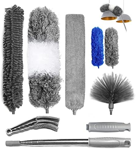 LATERN 7Pcs Feather Dusters Kit, Bendable Microfiber Duster for ...