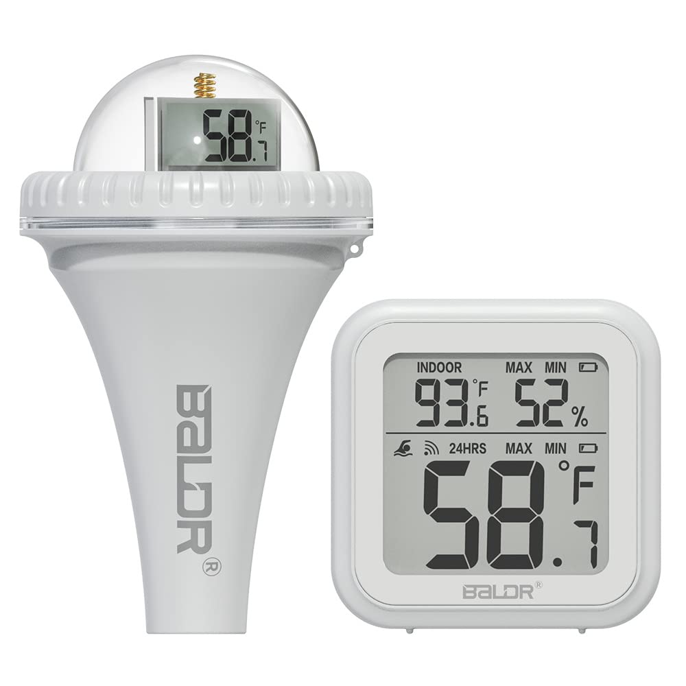Amazon.com: BALDR Wireless Pool Thermometer - Accurate Swimming Pool ...