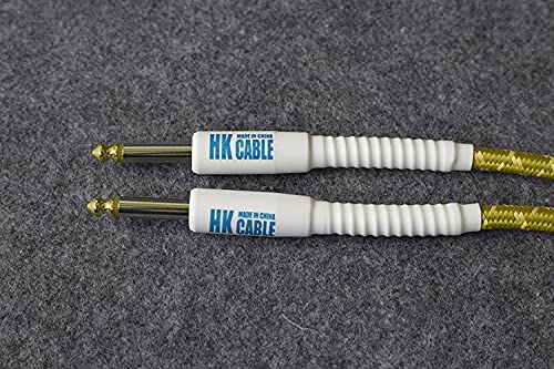 Belear Noiseless 6.35 Jack 3 Meter Yellow Electric Bass Guitar ...