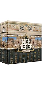 Amazon.com: Men-Nefer Board Game - Journey Through Ancient Egypt ...