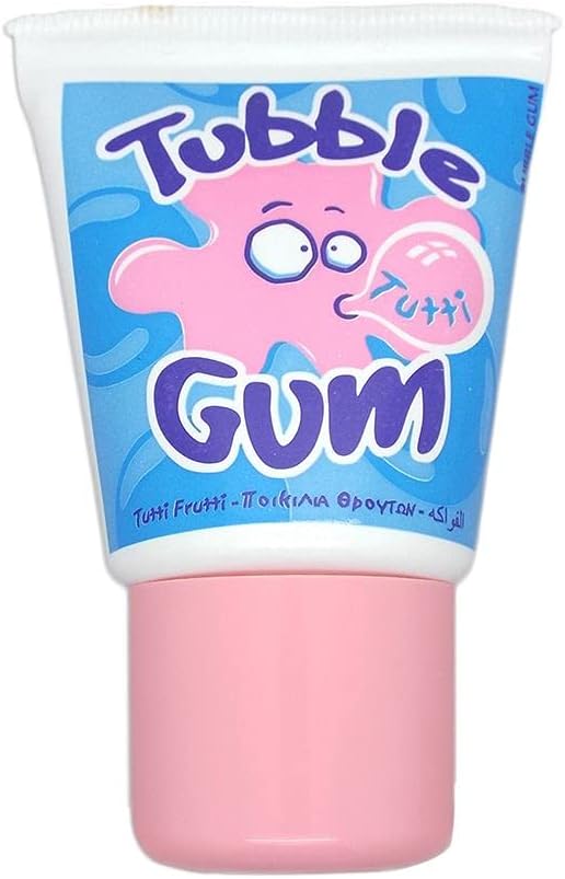 Tubble Gum Bubble Gum - Tutti Fruiti (pack de 3) : Amazon.fr: Epicerie