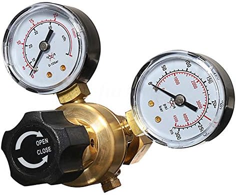 Gas Bottle Regulator CO2 Argon Mig Tig Welding Regulator 0-315 bar ...