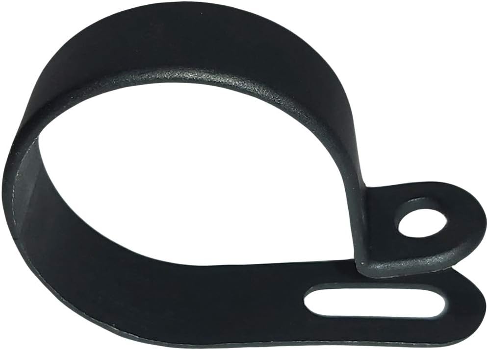 Amazon.com: Alamic Cable Clamp 200 Pcs Black Nylon Screws Plastic R ...