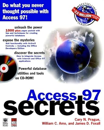 Buy Access 97 SECRETS® Book Online at Low Prices in India | Access 97 ...