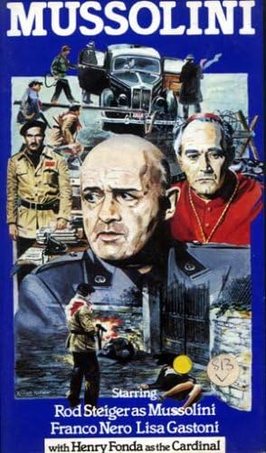Mussolini (1974) UK VHS PAL VIDEO : Rod Steiger, Franco Nero, Henry ...