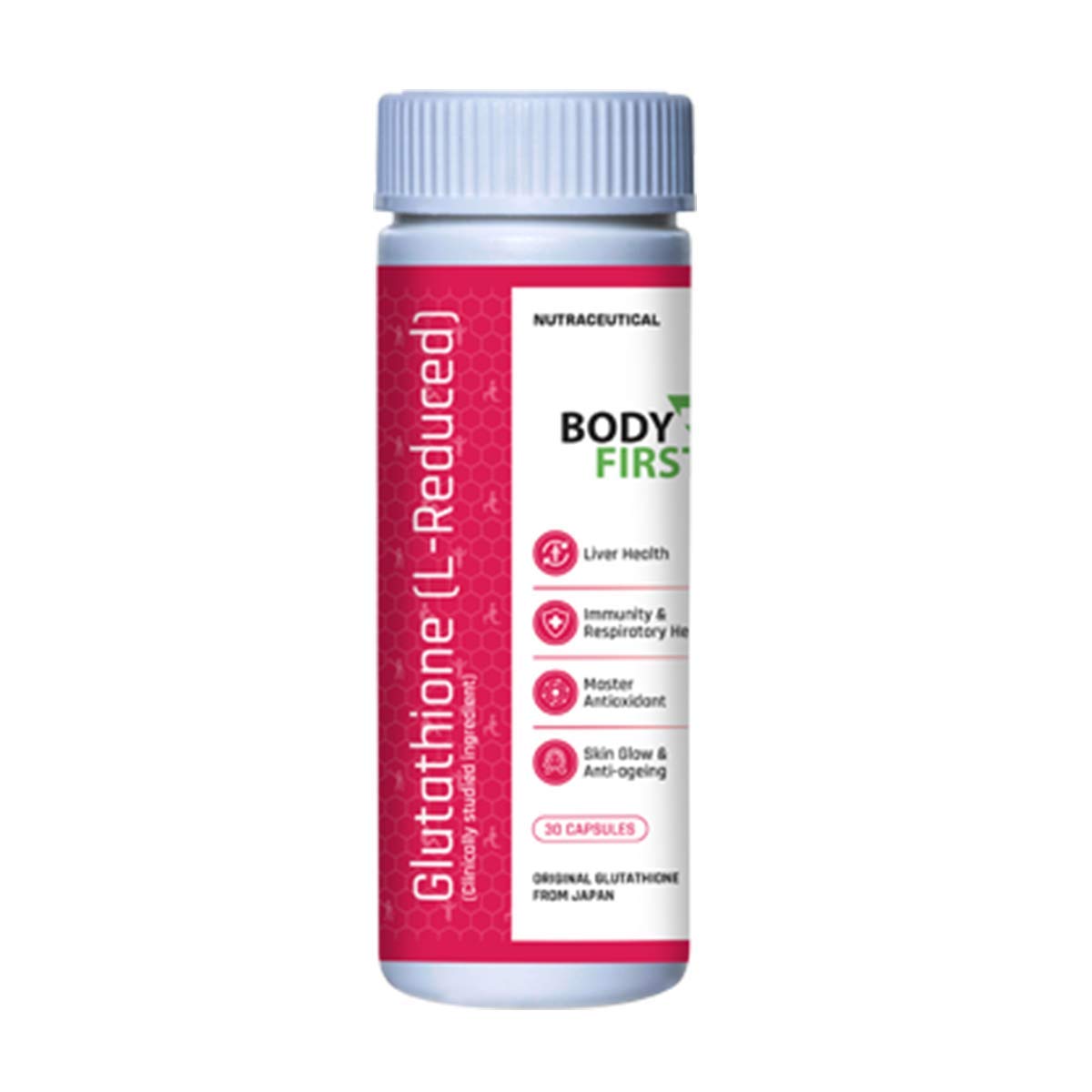 Buy Body First Glutathione (L-Reduced) 500mg | 30 s | Antioxidant and ...