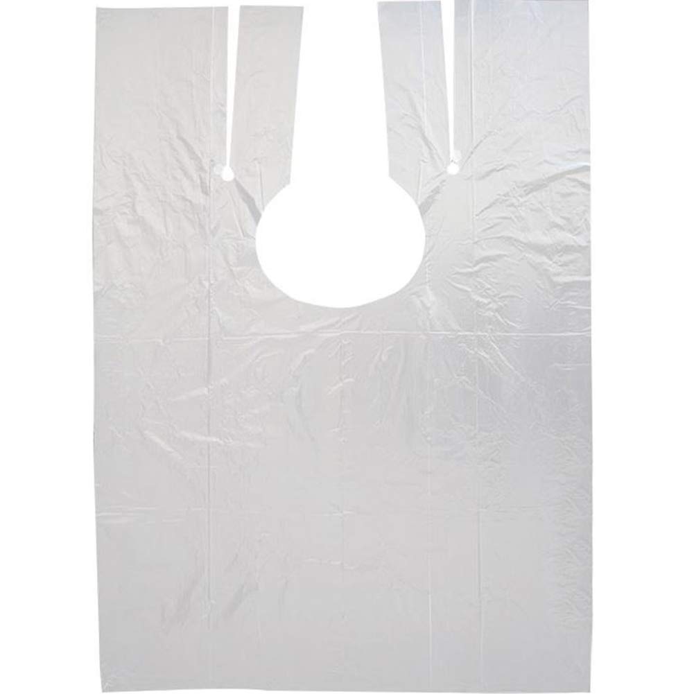 Amazon.com: PLAFUETO 200 Pieces Disposable Hair Cutting Capes ...