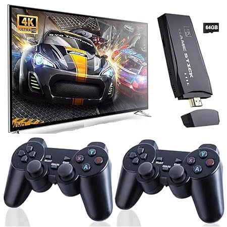Buy VE 2024 New TV Gaming System | Plug & Play Video TV Game 4K Ultra ...