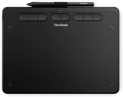 Amazon.com: ViewSonic PF1020 Graphics Drawing Tablet, 10 Inches ...