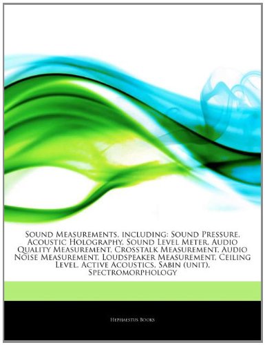 Amazon | Articles on Sound Measurements, Including: Sound Pressure ...