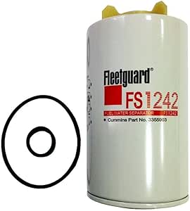 Cummins Fleetguard Fuel Water Separator - FS1242: Buy Online at Best ...