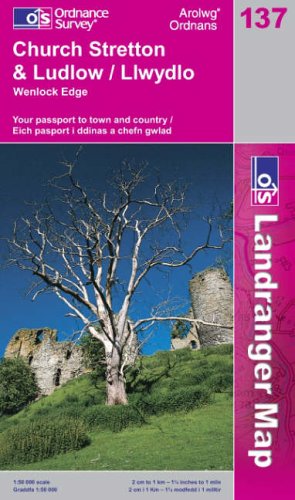 Ludlow, Church Stretton and Wenlock Edge: Sheet 137 (Landranger Maps ...